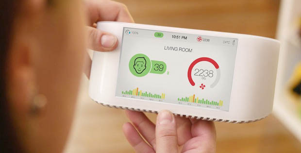 Check air quality with the cool AirVisual Node